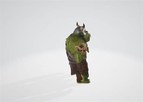 Anime Ork 3d Model Cgtrader