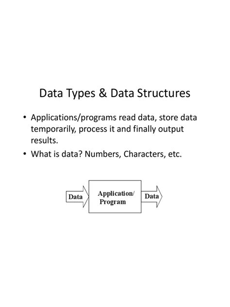02 Data Types And Data Structures Pdf Data Type Time Complexity