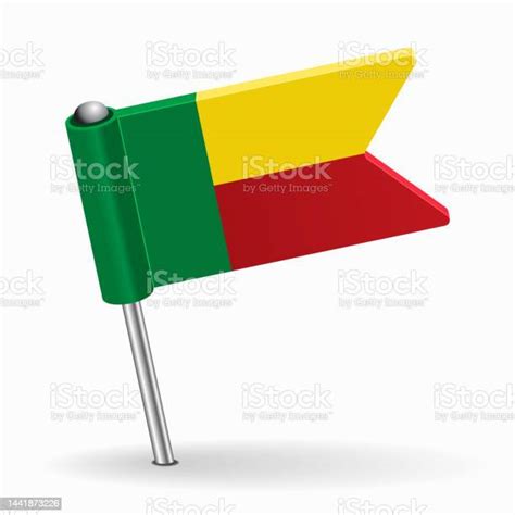 베냉 플래그 맵 포인터 레이아웃 벡터 그림입니다 0명에 대한 스톡 벡터 아트 및 기타 이미지 0명 개념 국가 지리적 지역