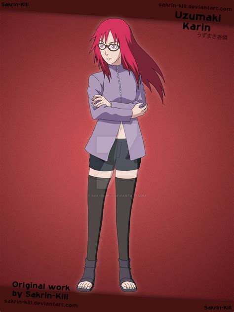 Uzumaki Karin By Sakrin Kill On Deviantart