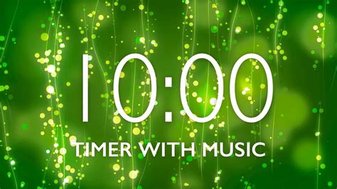10 Minute Timer With Relaxing Music And Alarm 🎵⏰ Youtube