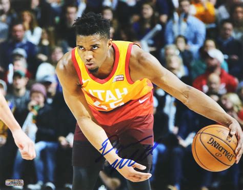 Donovan Mitchell Utah Jazz Signed Autographed 8x10 Photo Sports