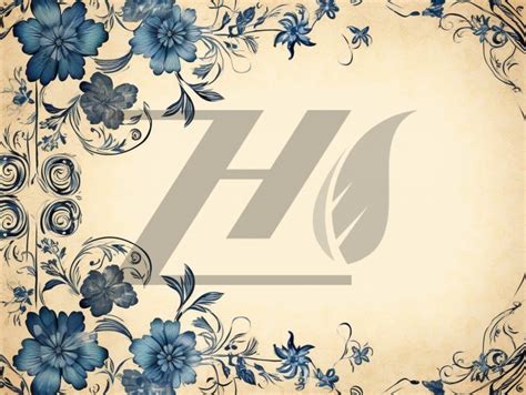 دانلود پس زمینه کلاسیک با حاشیه گل آبی دانلود رایگان فایل لایه باز