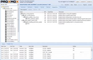 Live Snapshots Proxmox VE