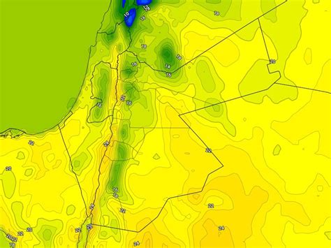 Jordan A Noticeable Rise In Temperatures On Tuesday And The Weather