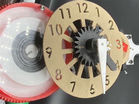 3d printed clock —
