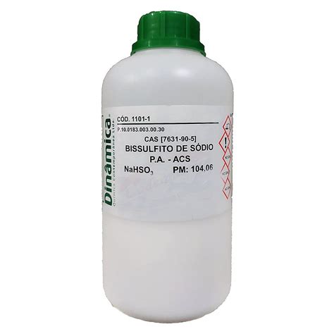 Bissulfito De Sódio Pa Acs 1kg Dinâmica Laderquimica Laderquimica