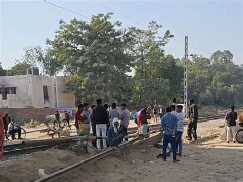 Hisar Train Accident Person Death हिसार में ट्रेन से कटकर मजदूर की