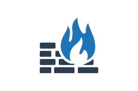 Firewall Internet Security Icon Graphic By Symbolic Language Creative Fabrica