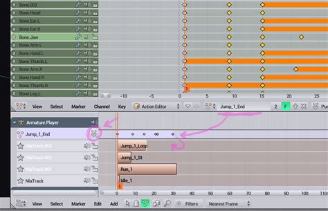 Export Exporting Fbx Animations Includes Garbage Ue4 Blender