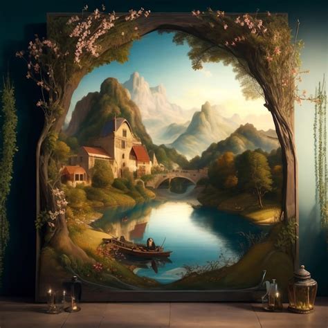 Premium Ai Image An Artwork Of Leonardo Da Vincis Masterpiece