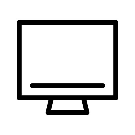 Monitor Icon Vector Symbol Design Illustration 26627220 Vector Art At Vecteezy