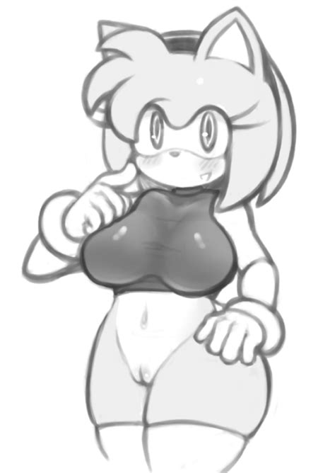 Rule 34 Alternate Body Type Alternate Breast Size Amy Rose Anthro Big