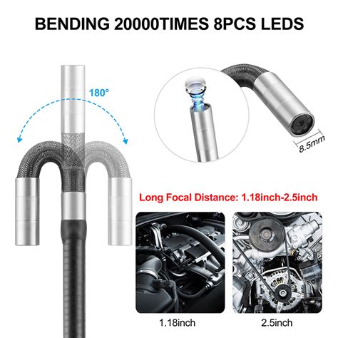 Borescope With Camera Best Automotive Borescope Articulating