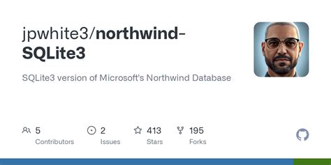 Northwind SQLite Dist Northwind Db At Main Jpwhite Northwind SQLite GitHub