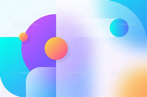 Glassmorphism Geometric Shape Backgrounds By Themefire On Dribbble