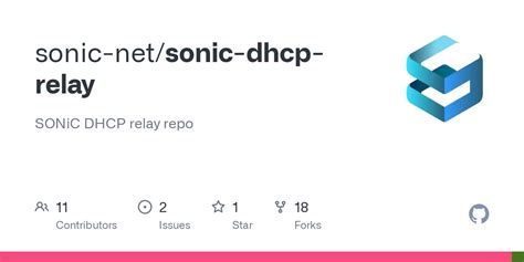 GitHub Sonic Net Sonic Dhcp Relay SONiC DHCP Relay Repo