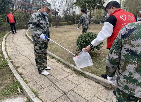退役军人迎亚运 环境整治不停歇