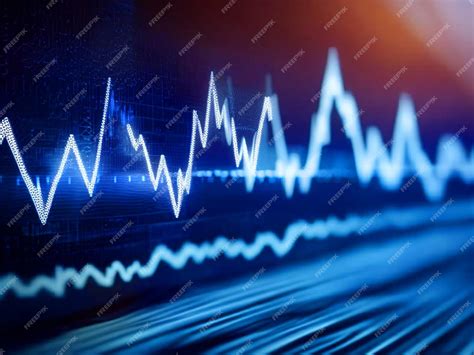 premium photo an electrocardiogram ecg or ekg graph showcasing the