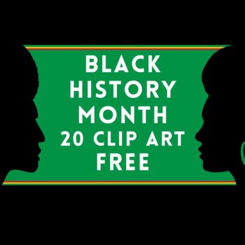 20 Black History Month Clip Art FREE By Ms Bailey S Overhaul TPT