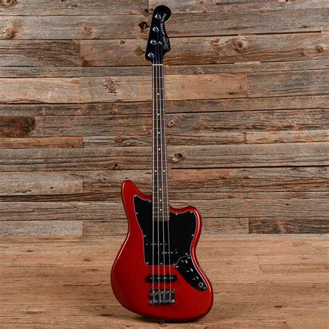 Squier Vintage Modified Jaguar Bass Special Ss Candy Apple Red 2018