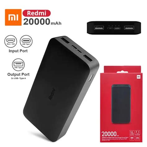 Xiaomi Redmi Power Bank Mah W Fast Charging Ido Lk