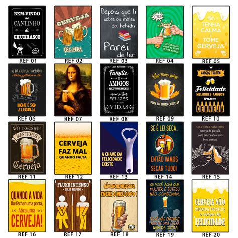 Placas quadros decoração frases bar cerveja churrasco cachaça engraçado