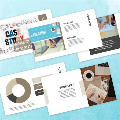 Case Study Powerpoint Presentation Templates Free Download Master Bundles