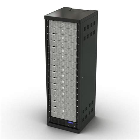 Dell Servers In Rack 2 3d 3d Molier International
