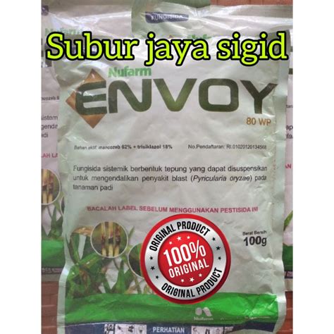 Jual Pembasmi Jamur Padi Fungisida Envoy Wp Grm Shopee Indonesia