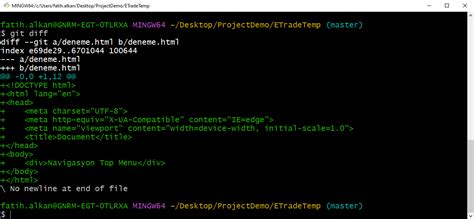 Her Yönüyle Git Git Nedir GitHub Nedir Kullanımı ALKANFATIH