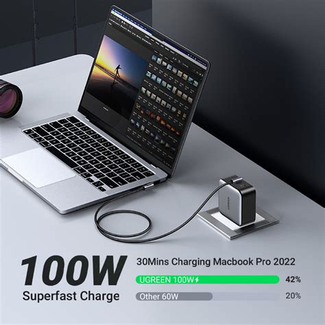 Ugreen 100w 5a Usb C To Usb C Cable Right Angle Pd Fast Charge Type C