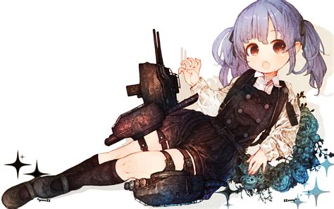 Safebooru 1girl Bangs Black Footwear Blue Hair Brown Eyes Dress