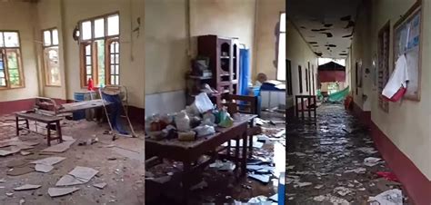 ရွှေကူ၊ မြို့ကုန်းတိုက်နယ်ဆေးရုံကို လေယာဉ်ဖြင့် ဗုံးကြဲ၊ ကလေး ၁ ဦးသေဆုံး