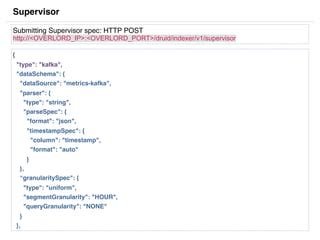 Kafka Indexing Service Ppt