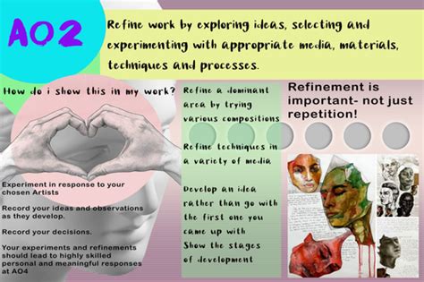 Art Assessment Objective Decorative Posters Mats Teaching Resources