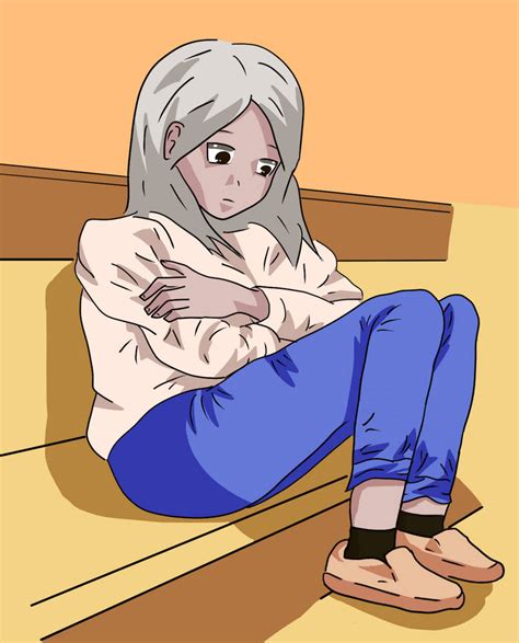 Sad Girl Sitting By Ratakun On Deviantart