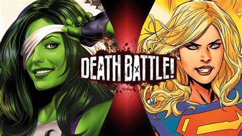 She Hulk Vs Supergirl Marvel Vs Dc By Aidan123x On Deviantart