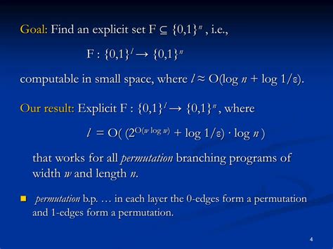 Ppt Efficient Pseudorandom Generators For Group Products In Small