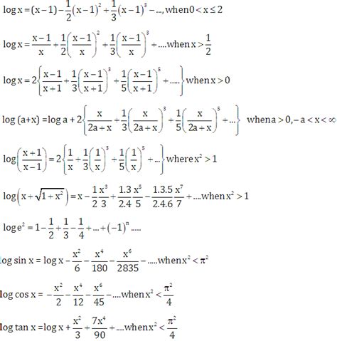Maths Mania Logarithm In Expansion