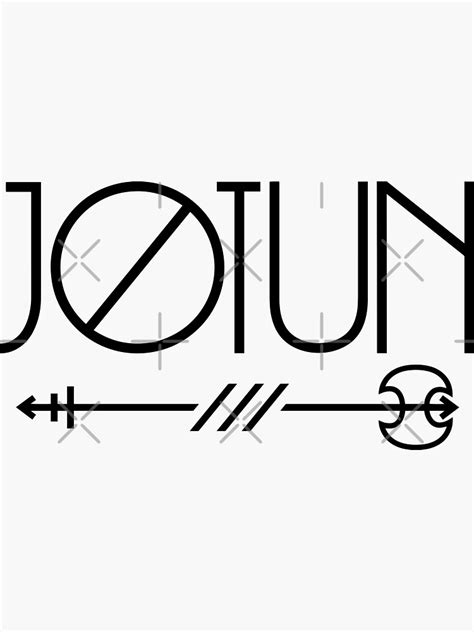 Jotun Logo Classic Guys Unisex I Love This Hot Summer Sticker For