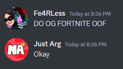 Og Fortnite Oof Ft Fe4rless Youtube