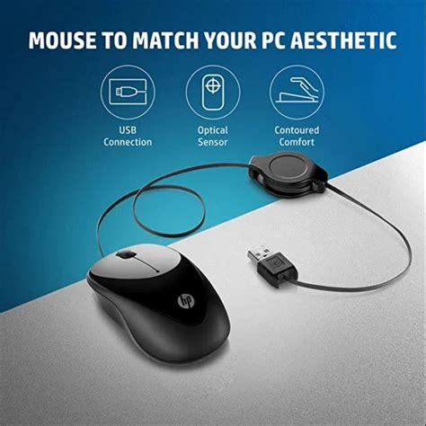Hp X1000 Wired Usb Mouse at Rs 330 piece एचप मउस in Mumbai ID 2850655206533