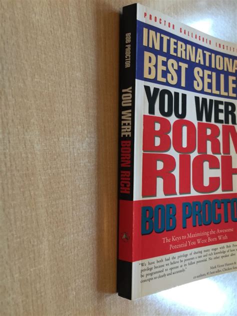 International Best Seller You Were Born Rich By Bob Proctor Jonas