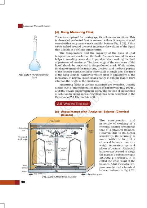 Lab Manual Chemistry Class
