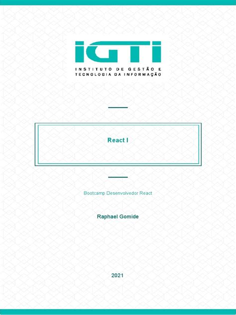 Apostila Módulo 2 Bootcamp Desenvolvedor A React Pdf Script