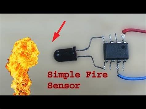 How To Make A Super Simple Fire Sensor Diy Fire Detector YouTube Fire Detectors