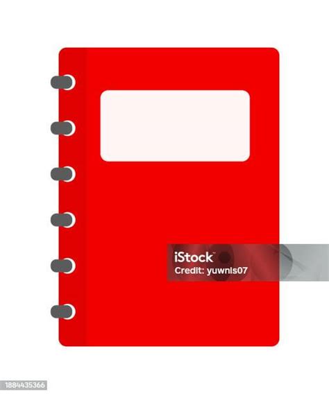 뭉팍한 빨간 책 아이콘 클립아트 만화 문방구 학교 도구 낙서 벡터 일러스트 가죽에 대한 스톡 벡터 아트 및 기타 이미지 가죽 고정됨 공부 Istock