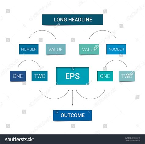 Flowchart Scheme Infographics Chart Element Simply Stock Vector Royalty Free