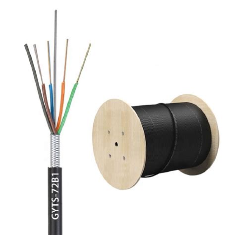 FTTH Outdoor Sm GYTS 24 48 96 144 Cores Fiber Optic Cable Price GYTS